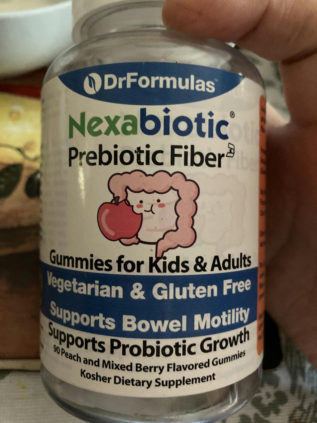 DrFormulas Prebiotic Fiber Gummies for Kids Constipation | Stool Softe