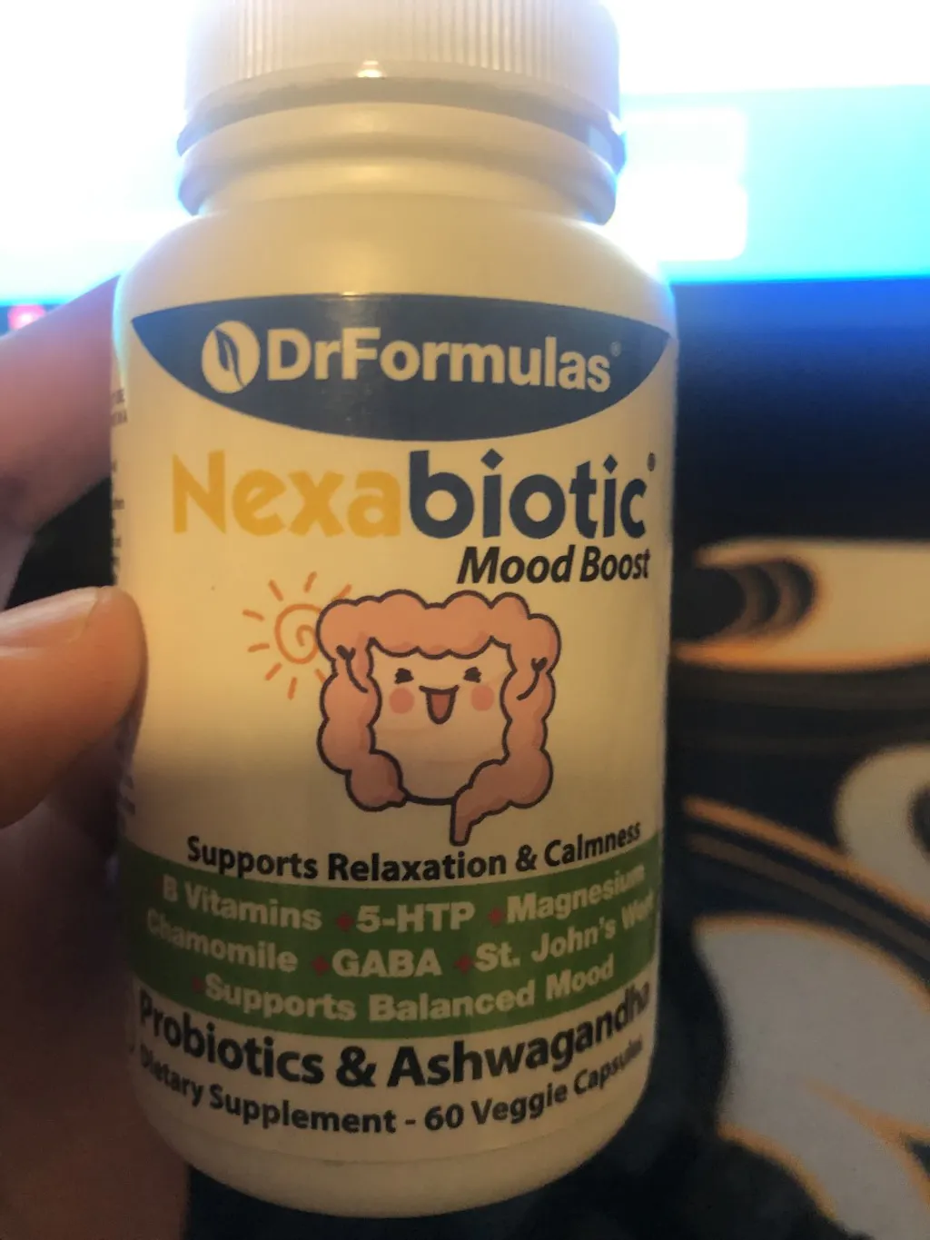 DrFormulas Mood Boost Probiotics with Stress B Complex Vitamins