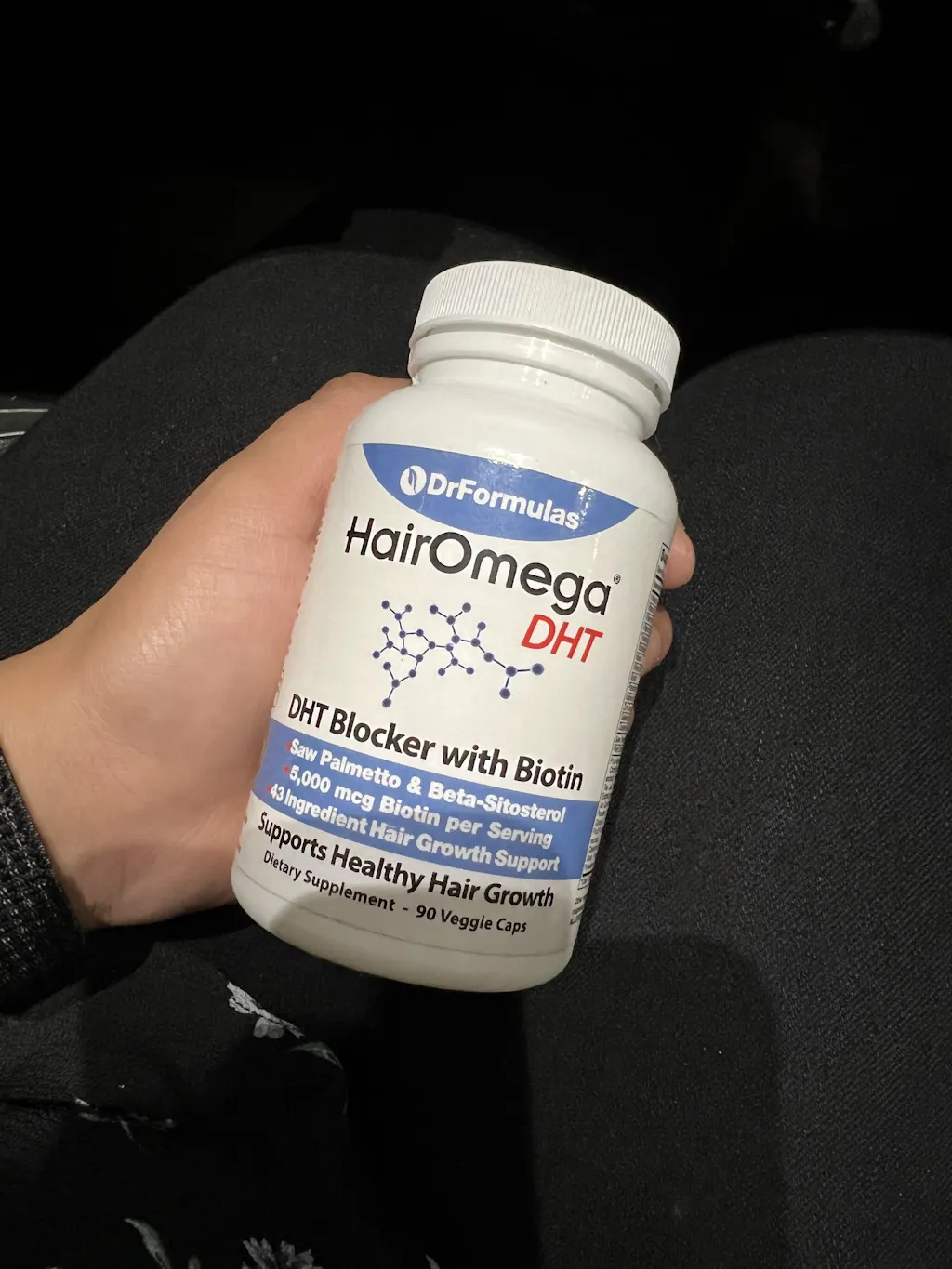 DrFormulas DHT Blocker HairOmega® DHT Natural Pills for Hair Loss