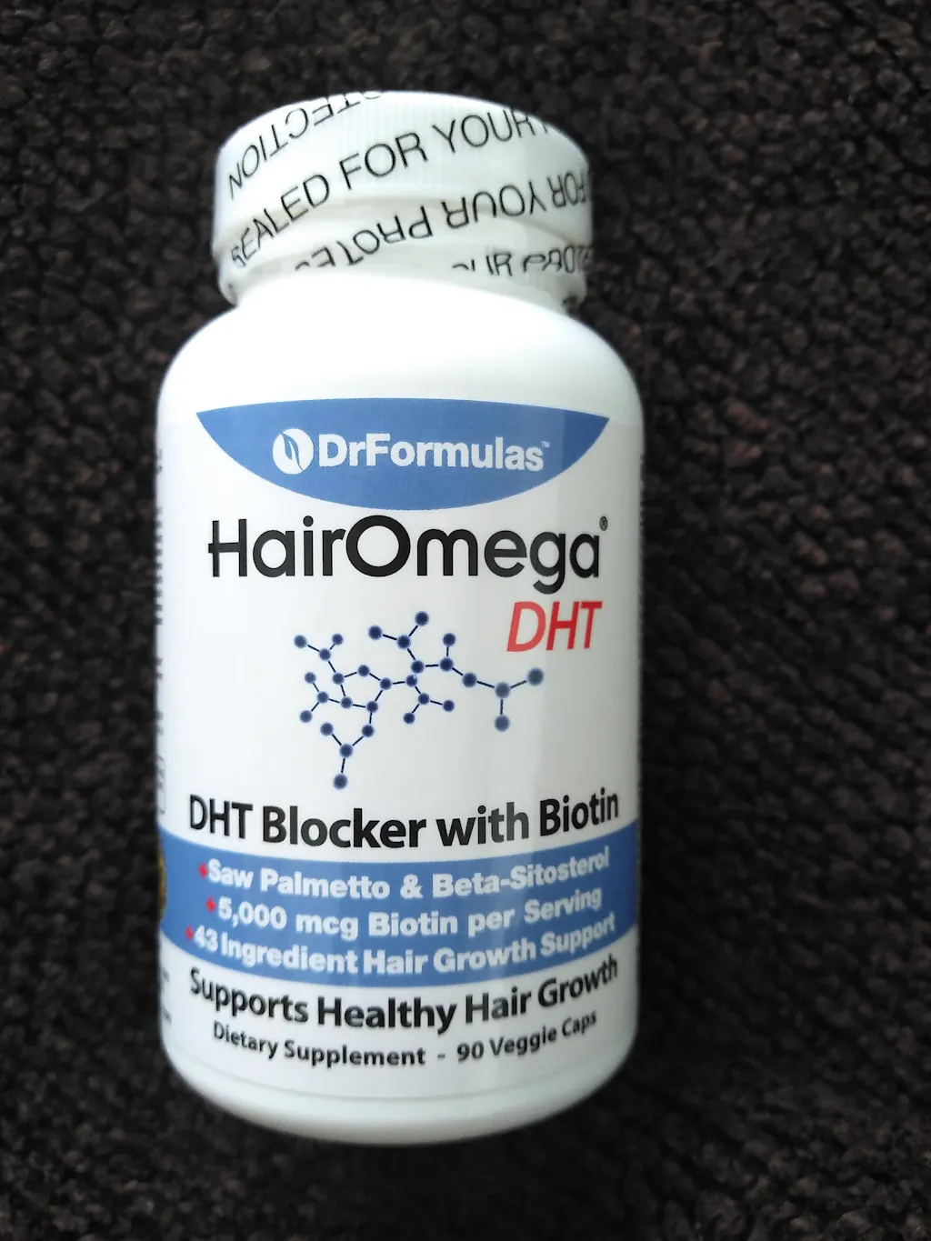 DrFormulas DHT Blocker HairOmega® DHT Natural Pills for Hair Loss
