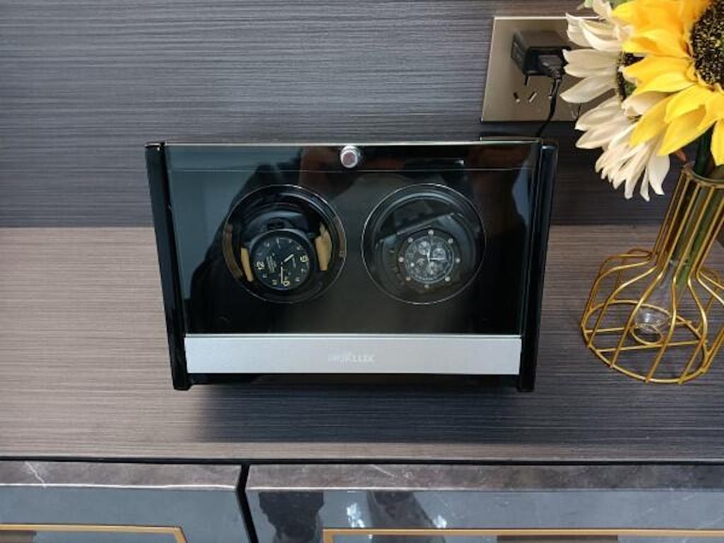 Elegant Compact Double Watch Winders – Driklux