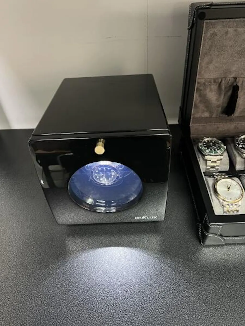 Single Wood Watch Winders For Automatic Watches - Winder for Rolex ...