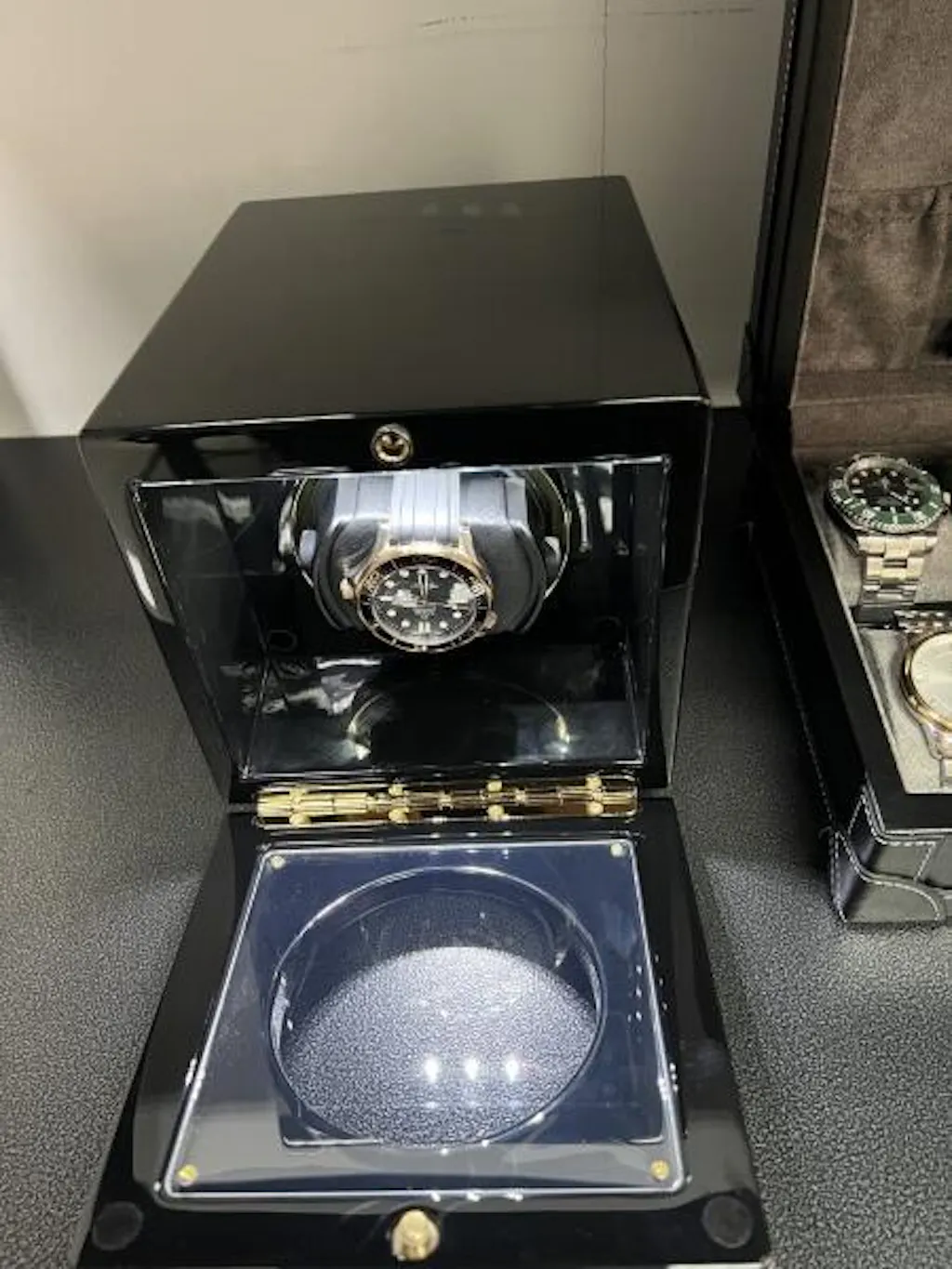Single Wood Watch Winders For Automatic Watches - Winder for Rolex ...