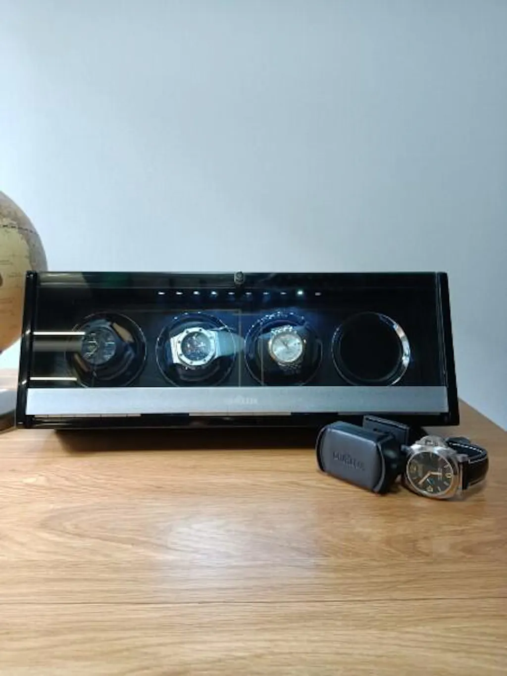 Quadruple Auto Watch Winders Box for Rolex – Driklux