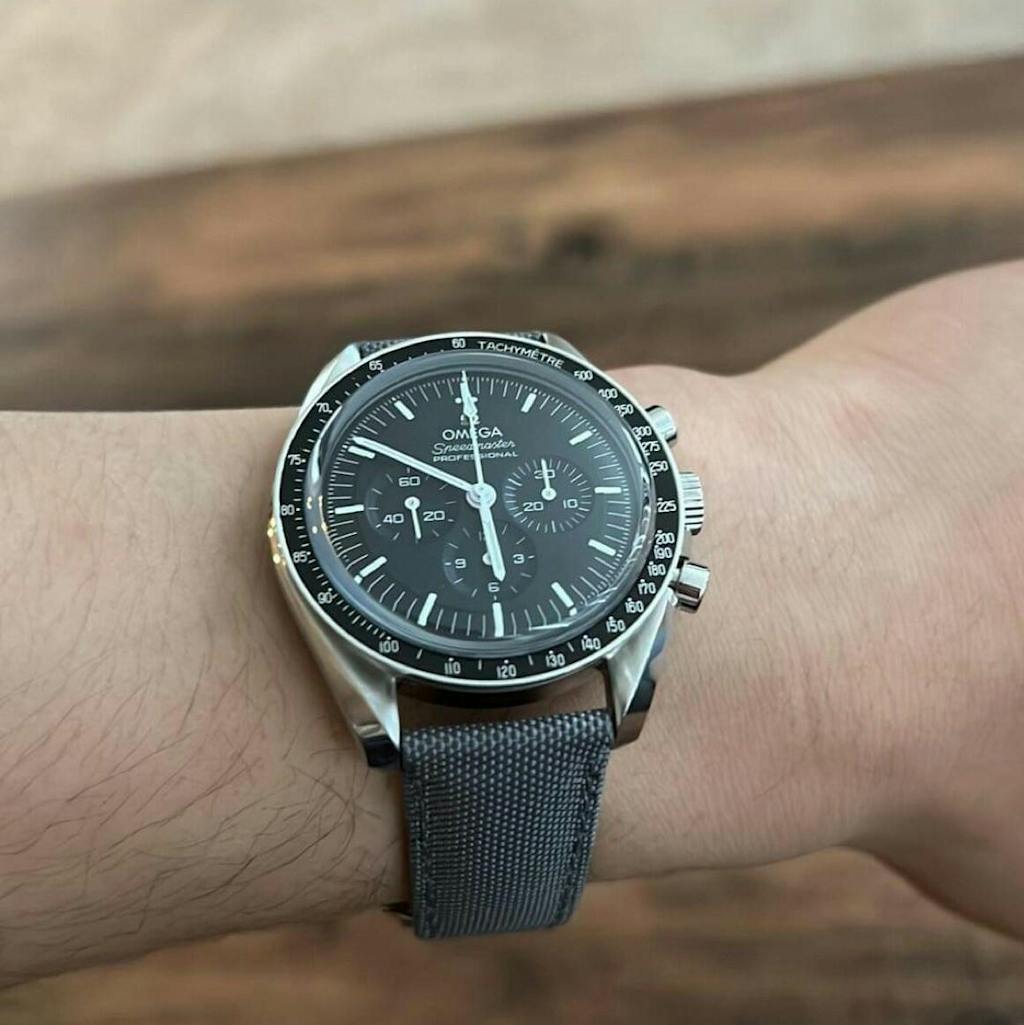 Custom Omega Speedmaster Nylon Strap Online | Drwatchstrap