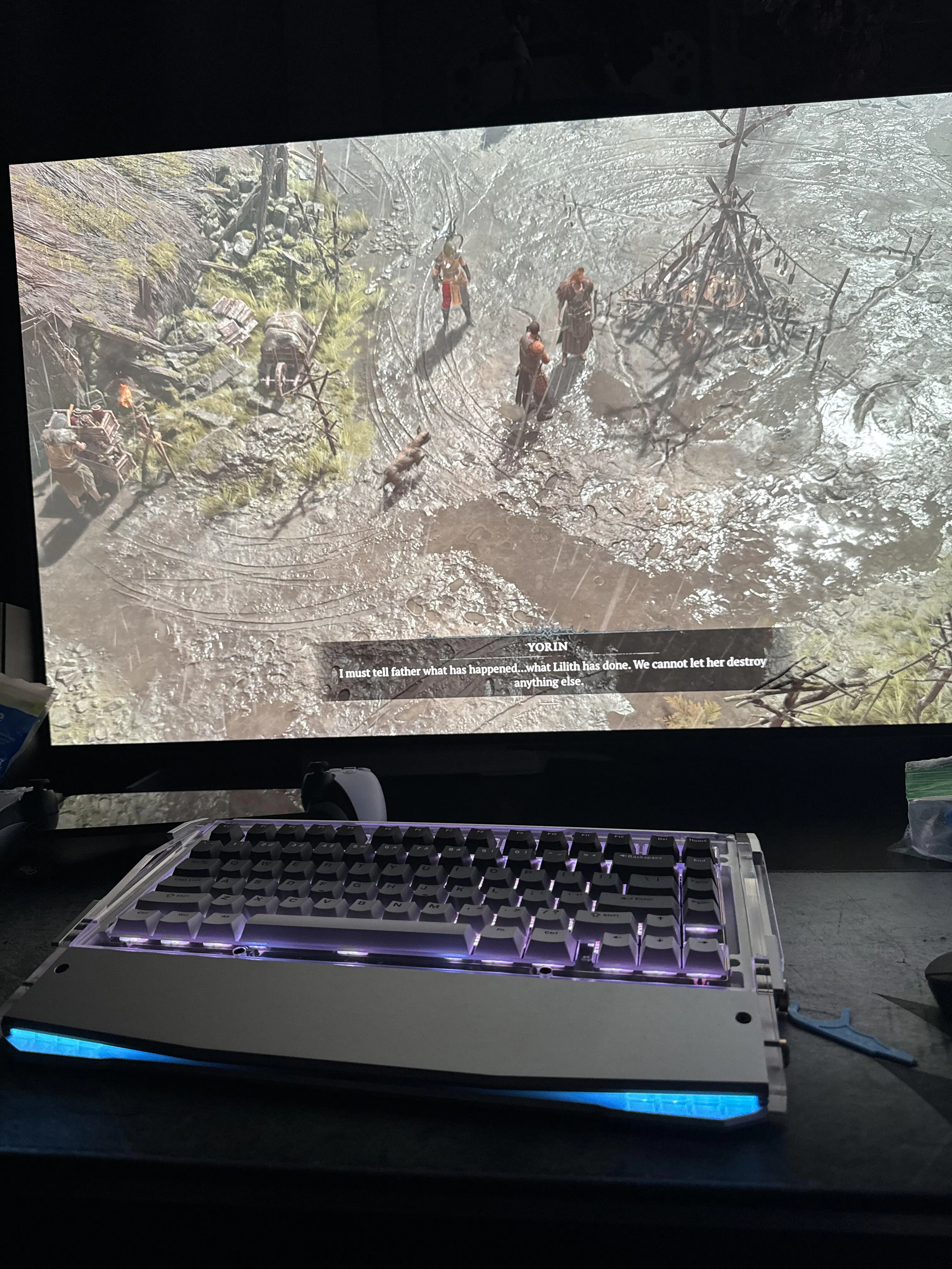 Dry Studio Black Diamond 75 Custom Gaming Keyboard