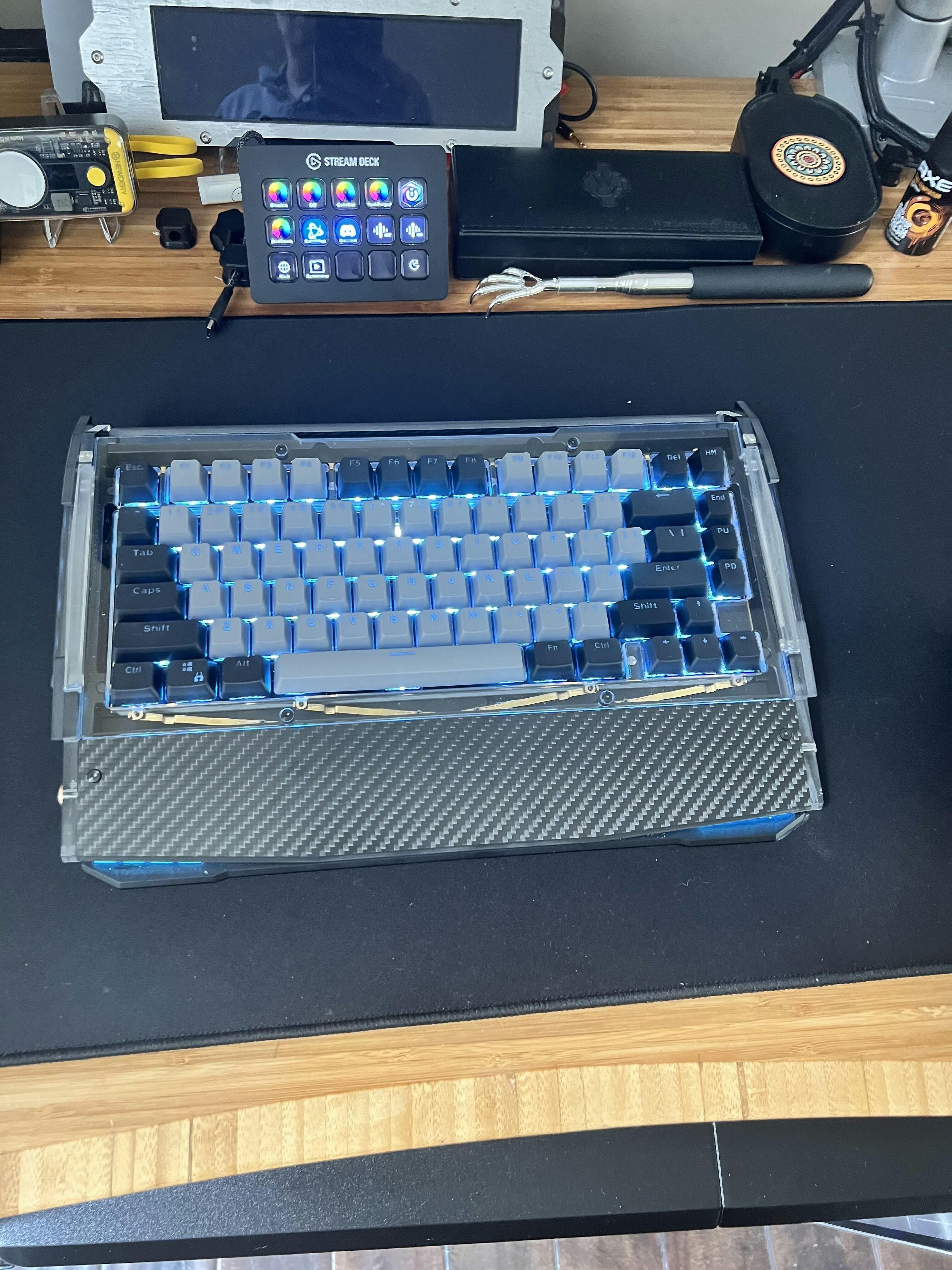 Dry Studio Black Diamond 75 Custom Gaming Keyboard