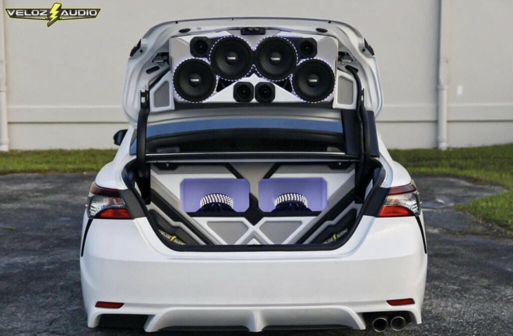 DS18 PRO-FU8.4 8" Mid-Range Loudspeaker 700 Watts 4-Ohm Mid-Range car ...