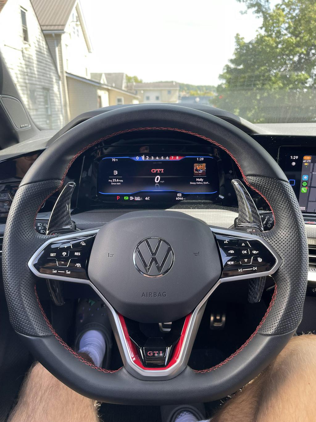 VW Golf MK8 GTI Carbon Fiber Paddle Shifters – DSG Paddles