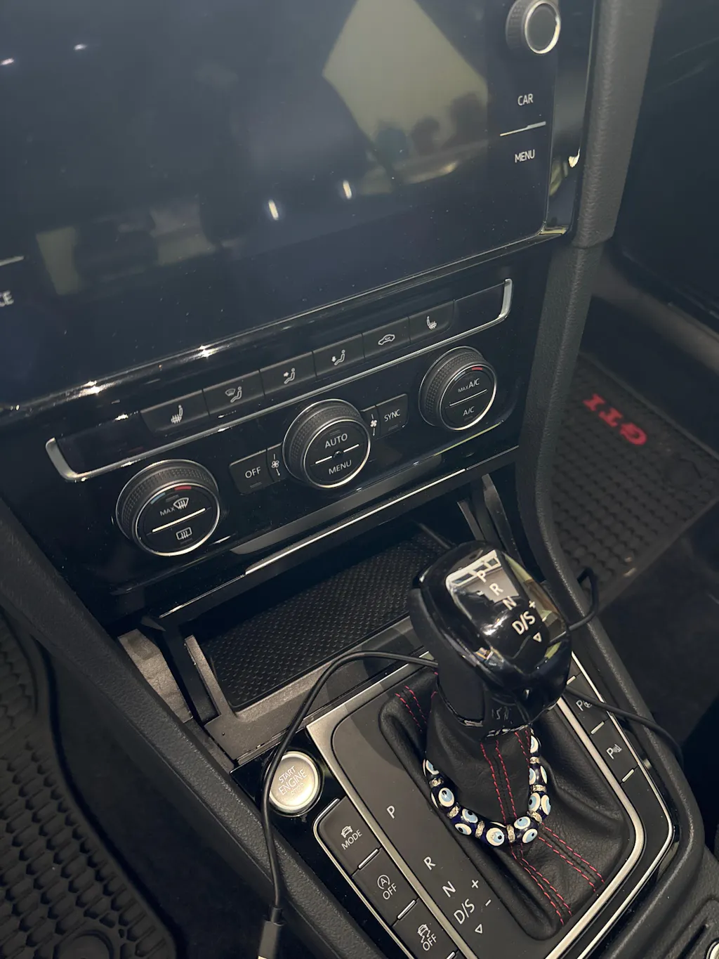 LED Electronic VW Shifter Knob MK7 MK7.5 Golf Tiguan Scirocco Jetta ...