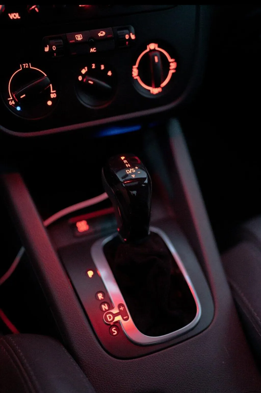 LED Electronic VW Shifter Knob MK7 MK7.5 Golf Tiguan Scirocco Jetta ...