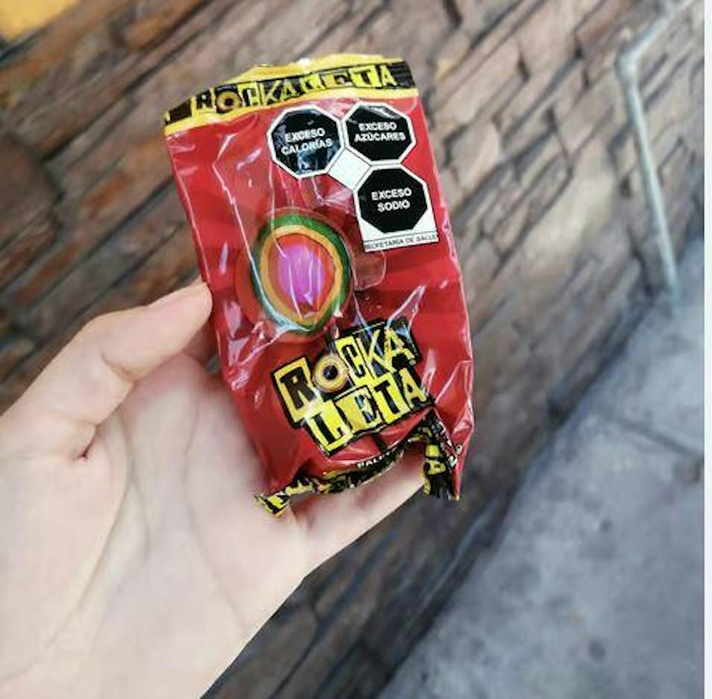 Rockaleta Paleta Enchilada Con Goma de Mascar Con 18 Piezas – Dulceria tobi