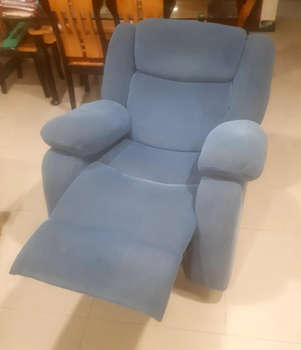 Buy Recliners (Avalon RRR Twilight Blue Single Seater) Online at Best ...