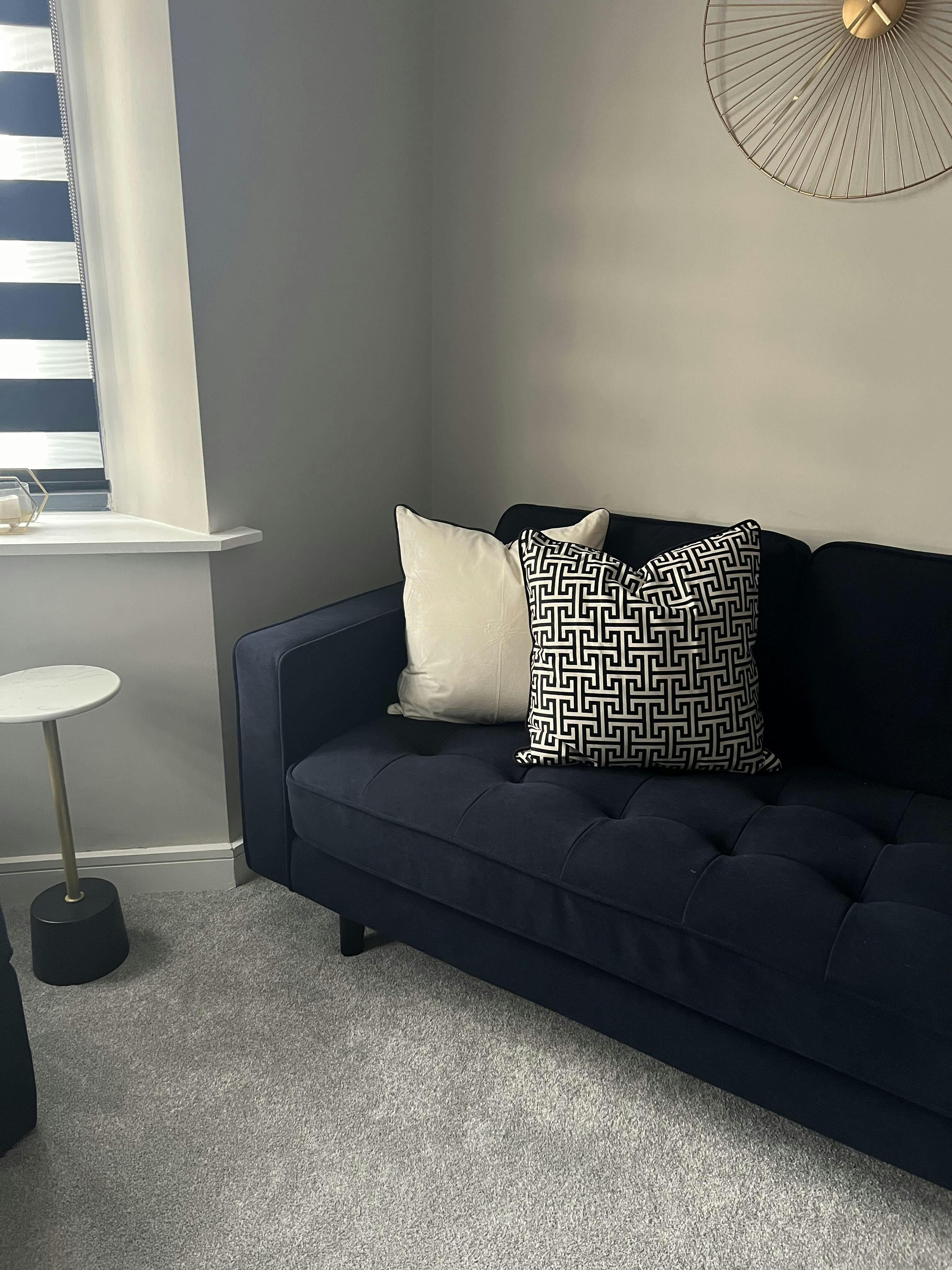 Velvet Cushion Cover - Off White Contrast Black Piping – DUSK