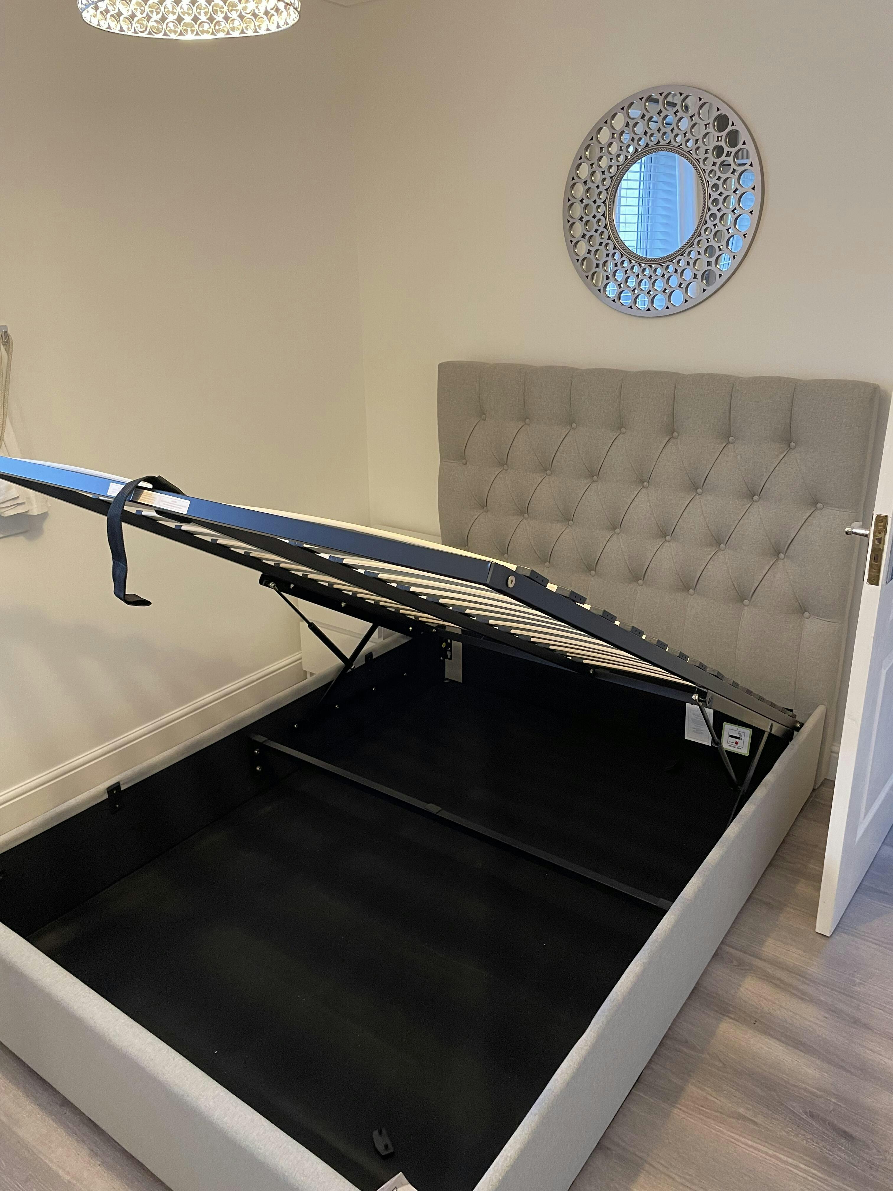 Middleton Ottoman Bed Frame - Natural – DUSK