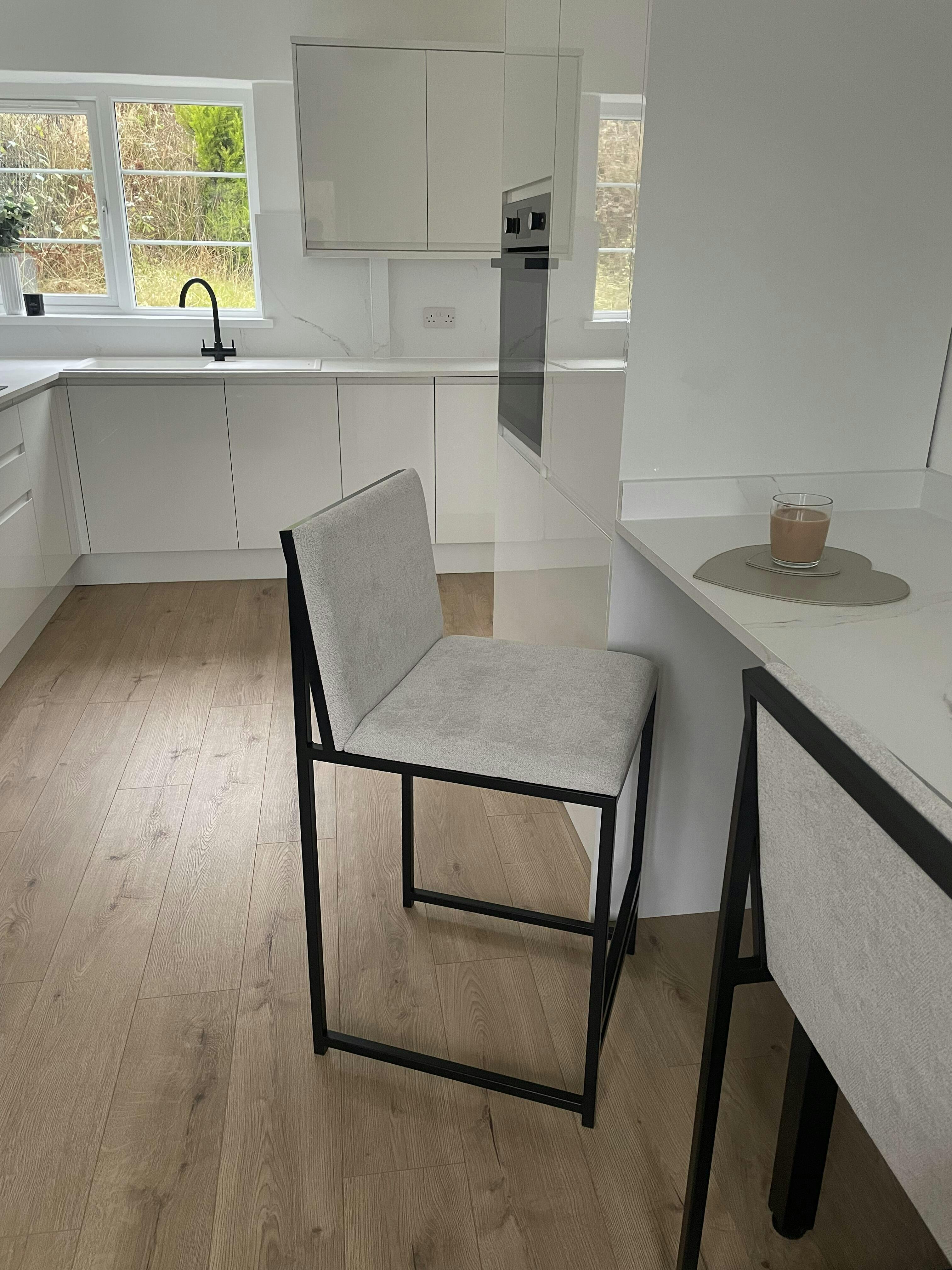 Rae Set Of 2 Dining Chairs - Chenille - Light Natural – DUSK