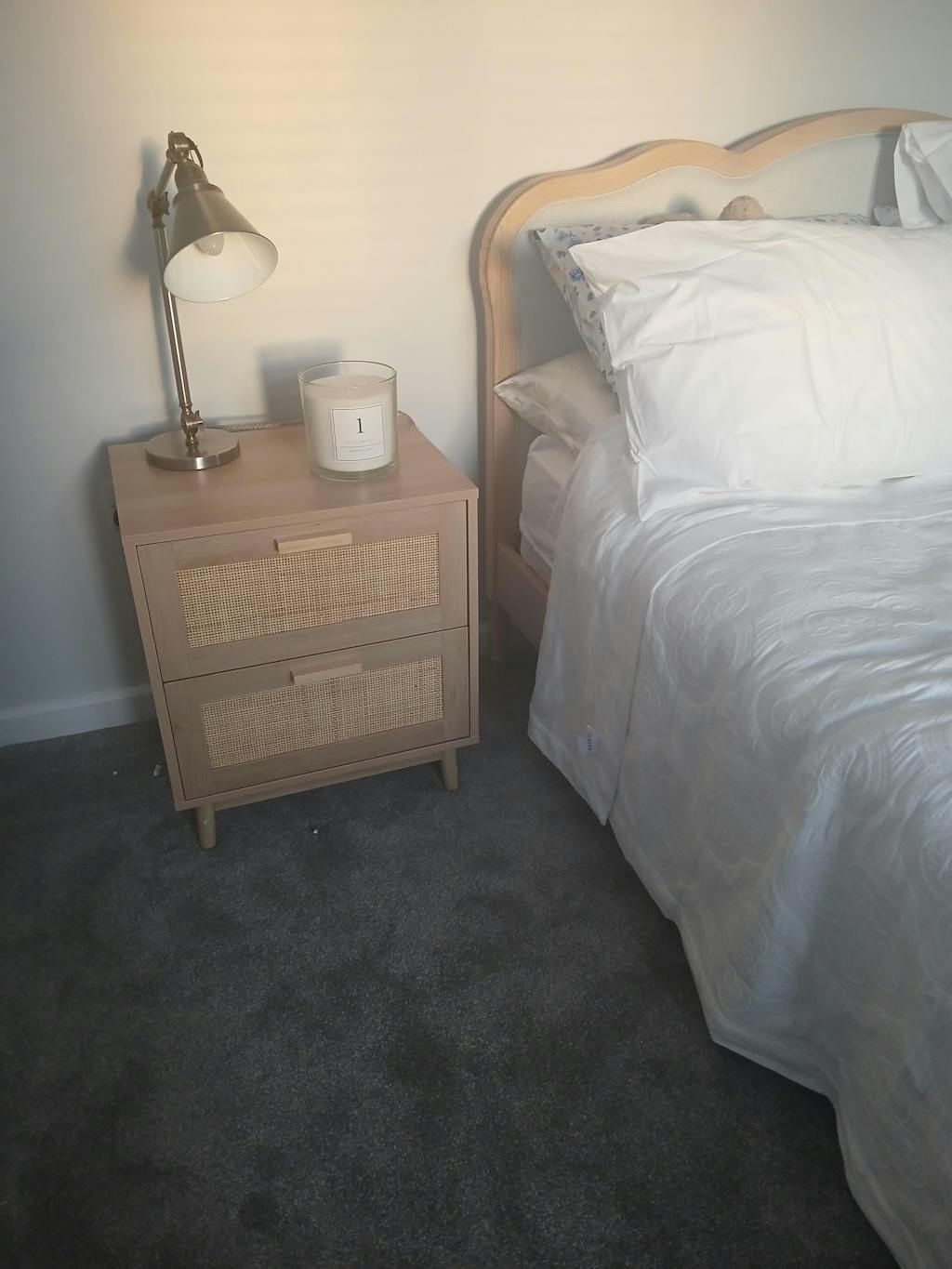 Isla 2 Drawer Bedside Table - Natural – DUSK