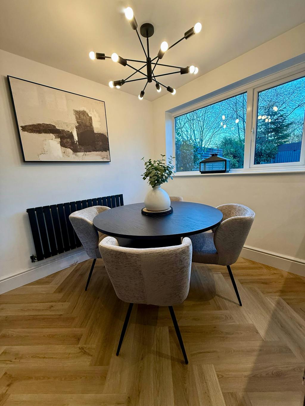 Mabel Set of 2 Dining Chairs - Chenille - Natural – DUSK