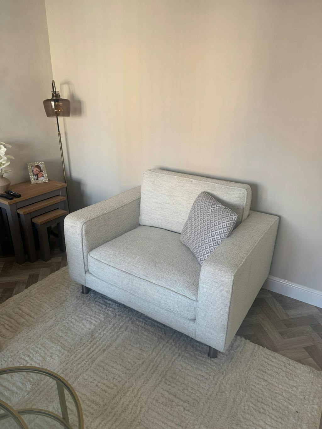 Soho Left Hand Storage Chaise Sofa - Mid Grey – DUSK