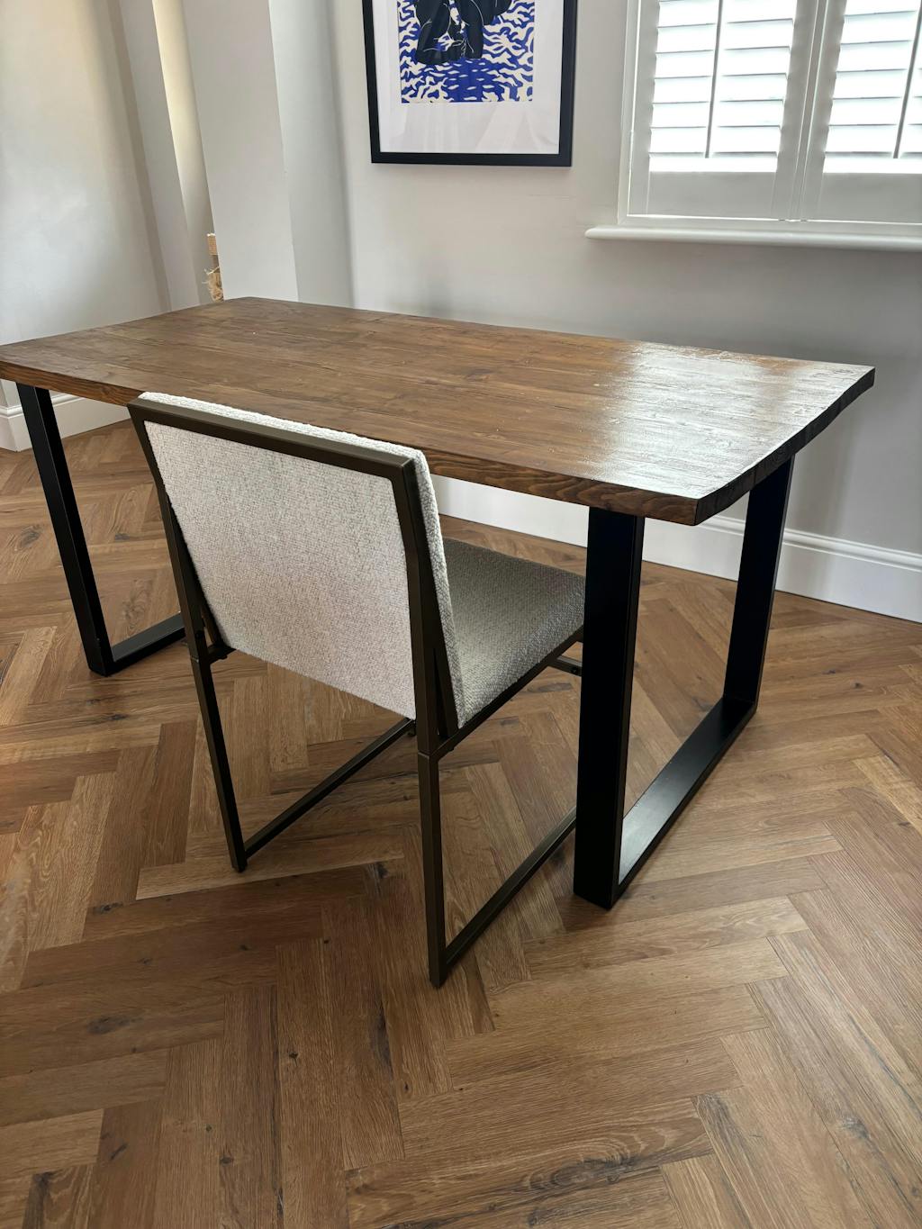 Rae Set Of 2 Dining Chairs - Chenille - Light Natural – DUSK