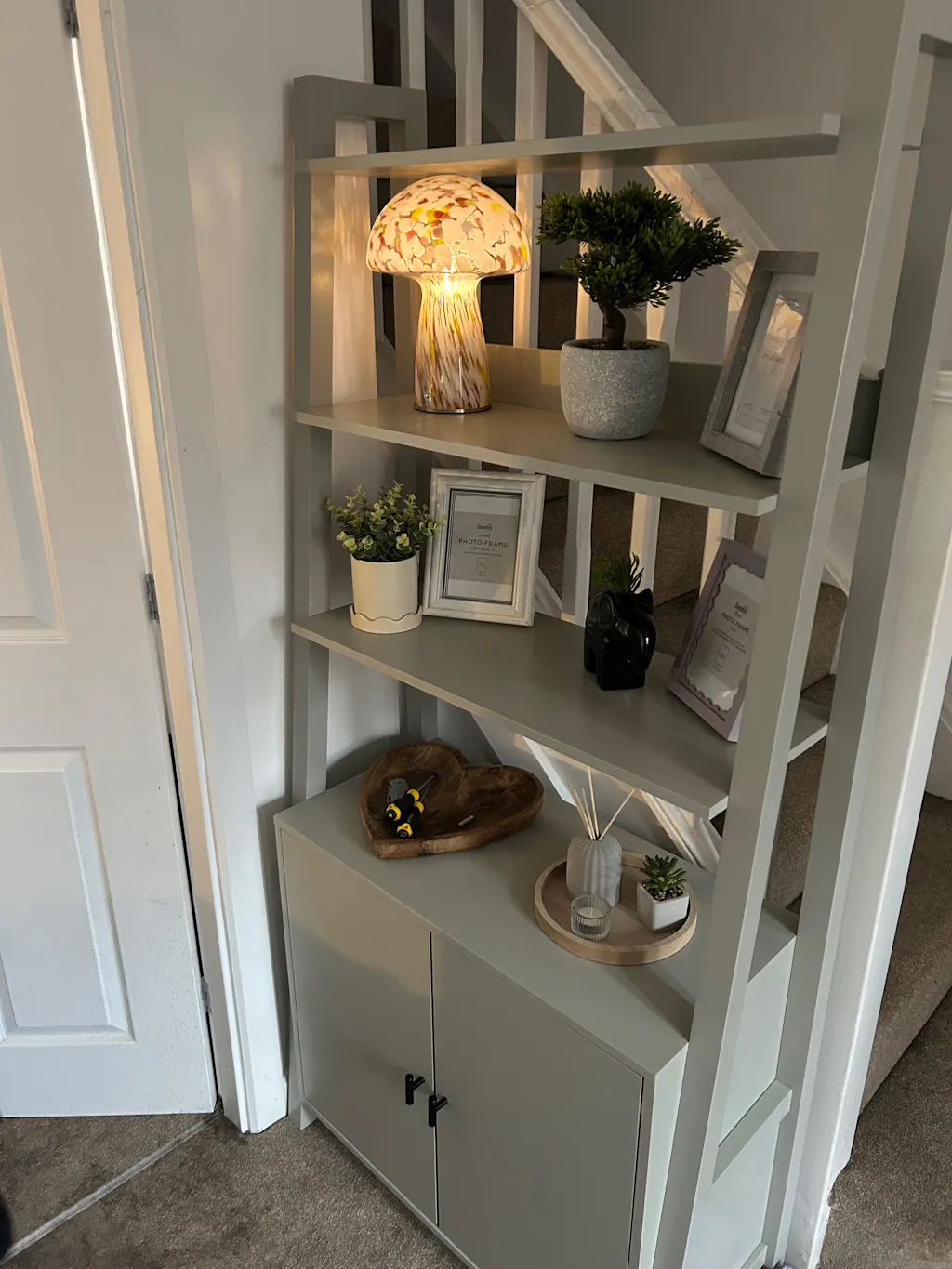 Poppy Small Bookshelf - Grey – DUSK