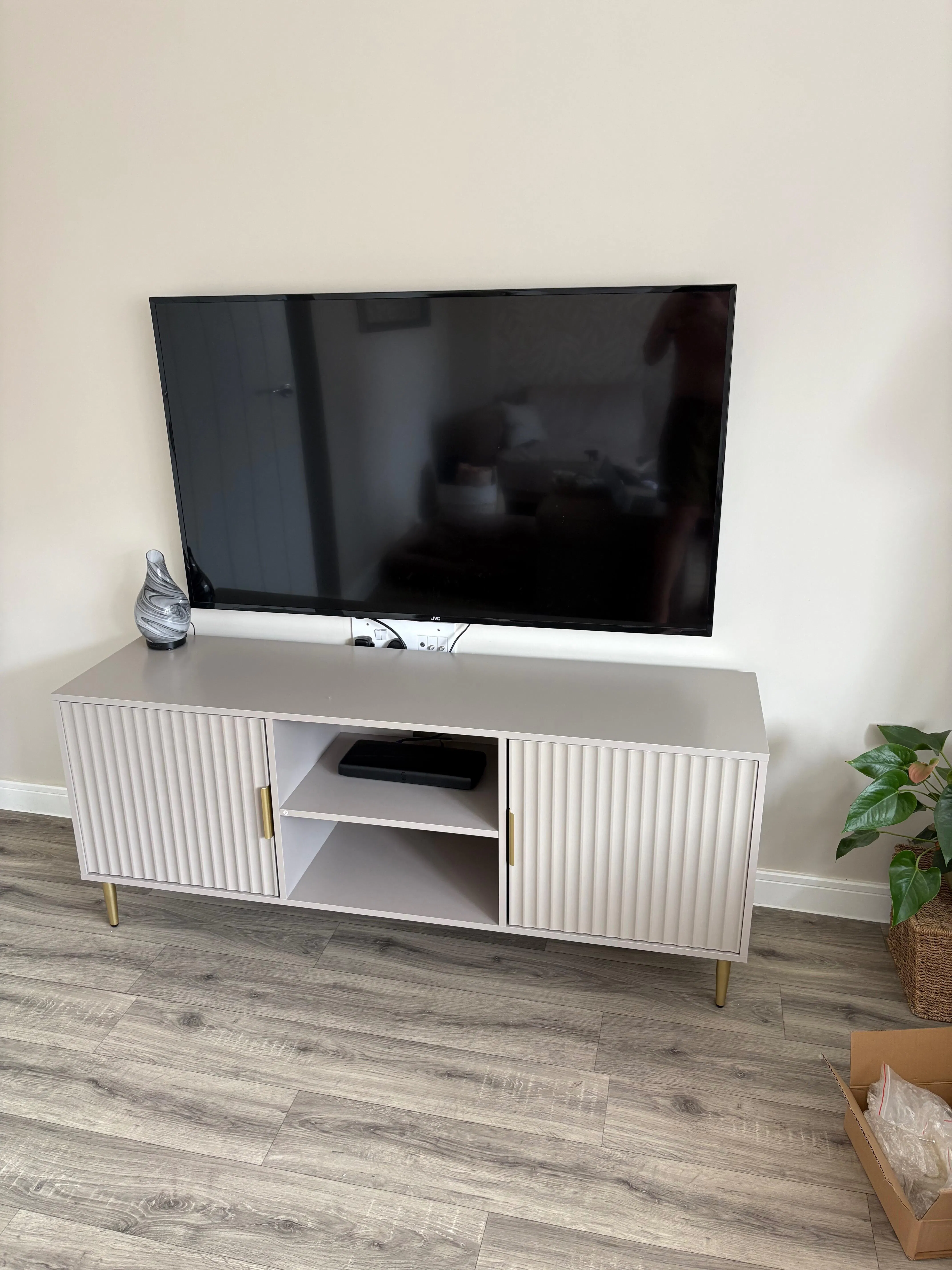 Evie Small Sideboard - Grey – DUSK