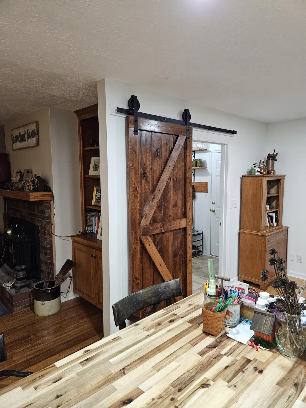 BarnCraft Double Z Two Panel Barn Door - Either Rustic Or Modern Look ...