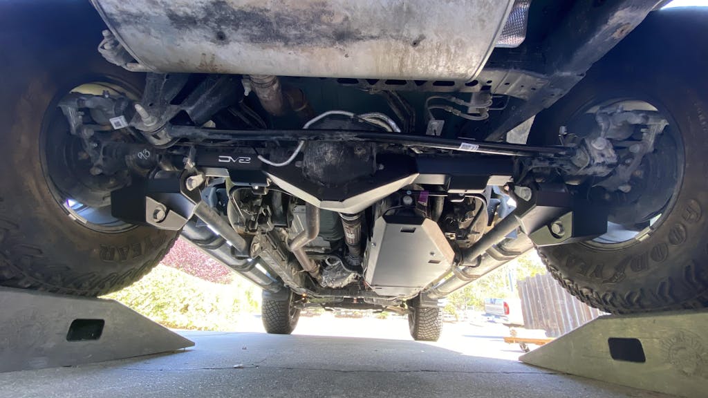 6th Gen Bronco Axle, Pinion, & Rear Diff Skid Plate | DV8 Offroad