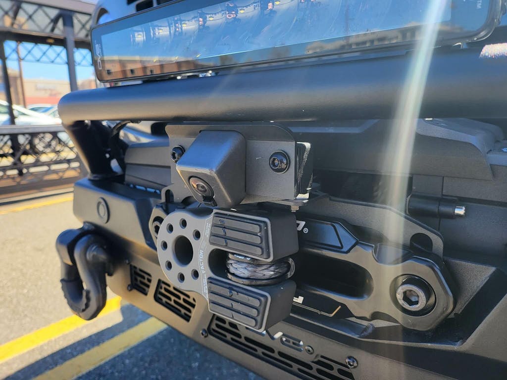 6th Gen Bronco Front Camera Bracket | Relocates Camera