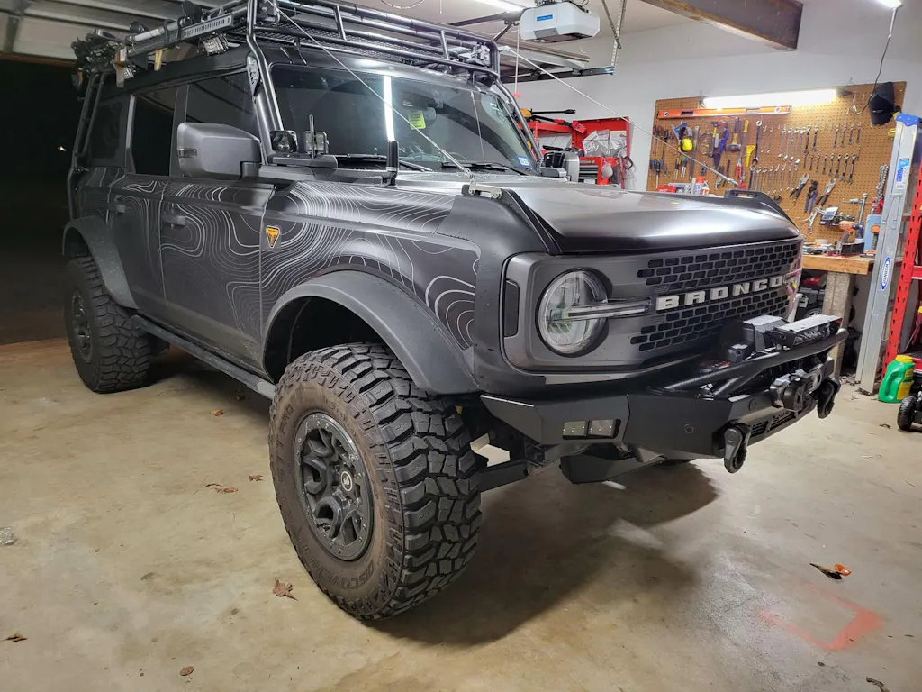 3rd Gen Bronco & Bronco Raptor Winch Front Bumper | Spec Series — DV8 ...