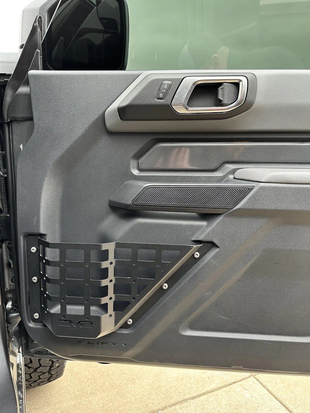 6th Gen Bronco Front Door Molle Panel Pockets | DV8 Offroad
