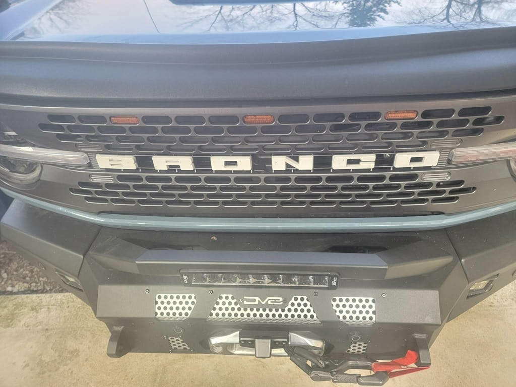 6th Gen Bronco Front Camera Bracket | Relocates Camera