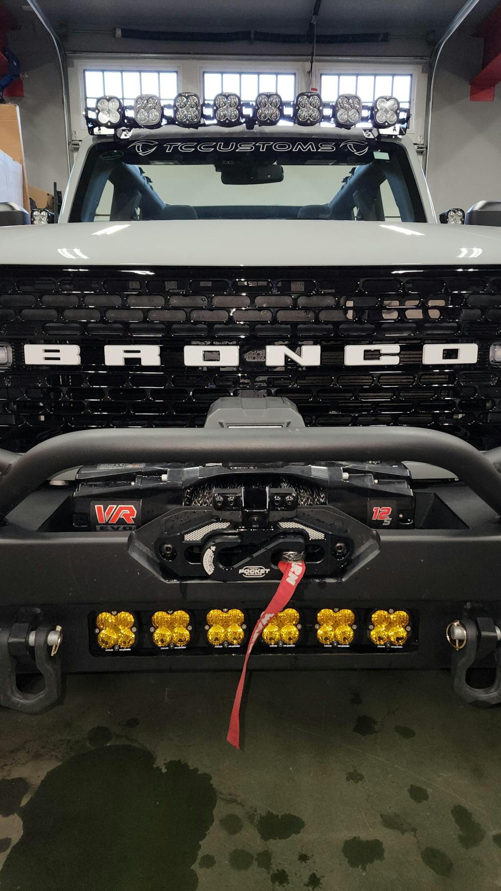 6th Gen Bronco Front Camera Bracket | Relocates Camera