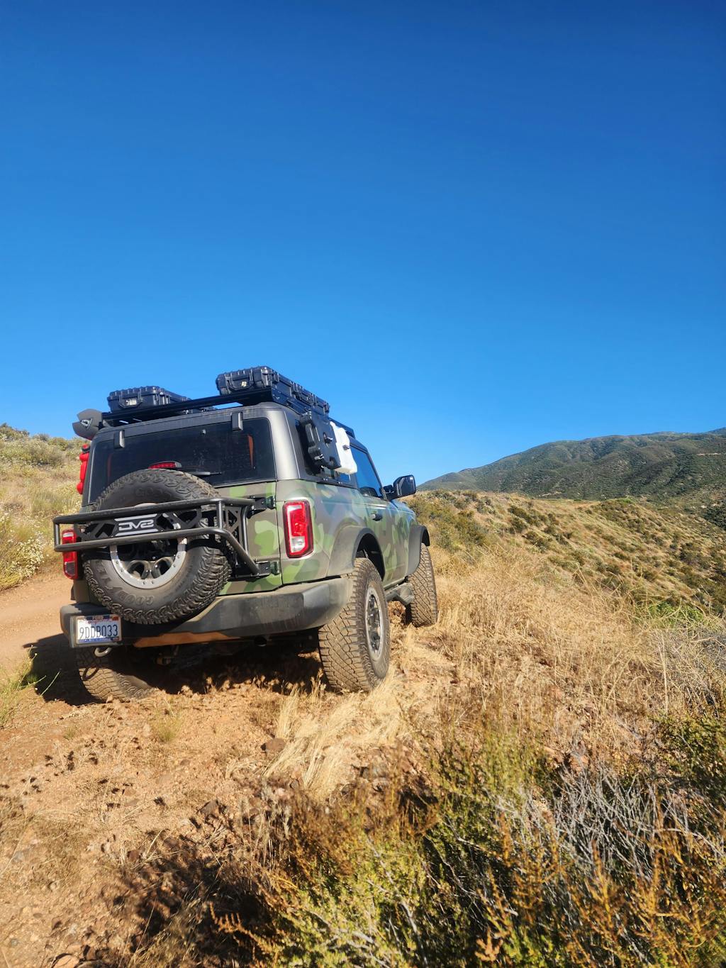 6th Gen Bronco Spare Tire Guard | Tailgate Reinforcement | Accessory