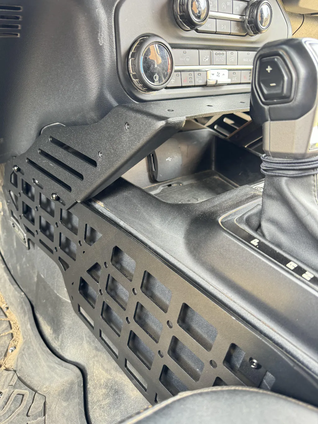6th Gen Bronco Center Console Molle Panels & Digital Device Bridge