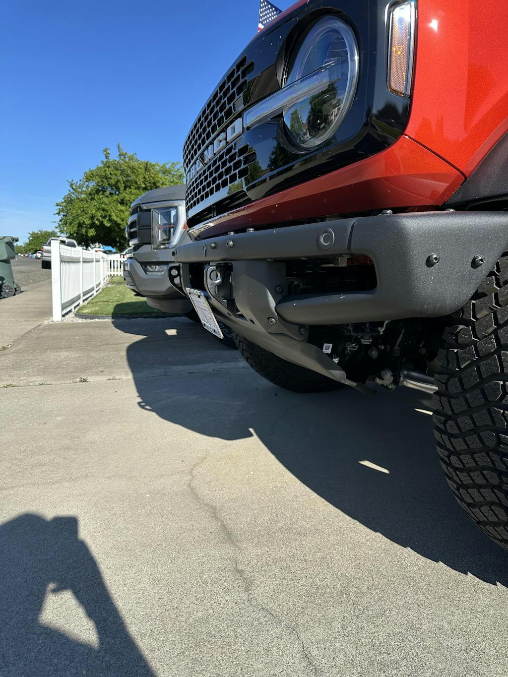 6th Gen Bronco Front License Plate Relocation Kit | DV8 Offroad