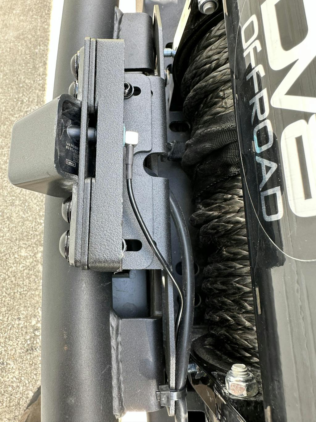 6th Gen Bronco Front Camera Bracket | Relocates Camera