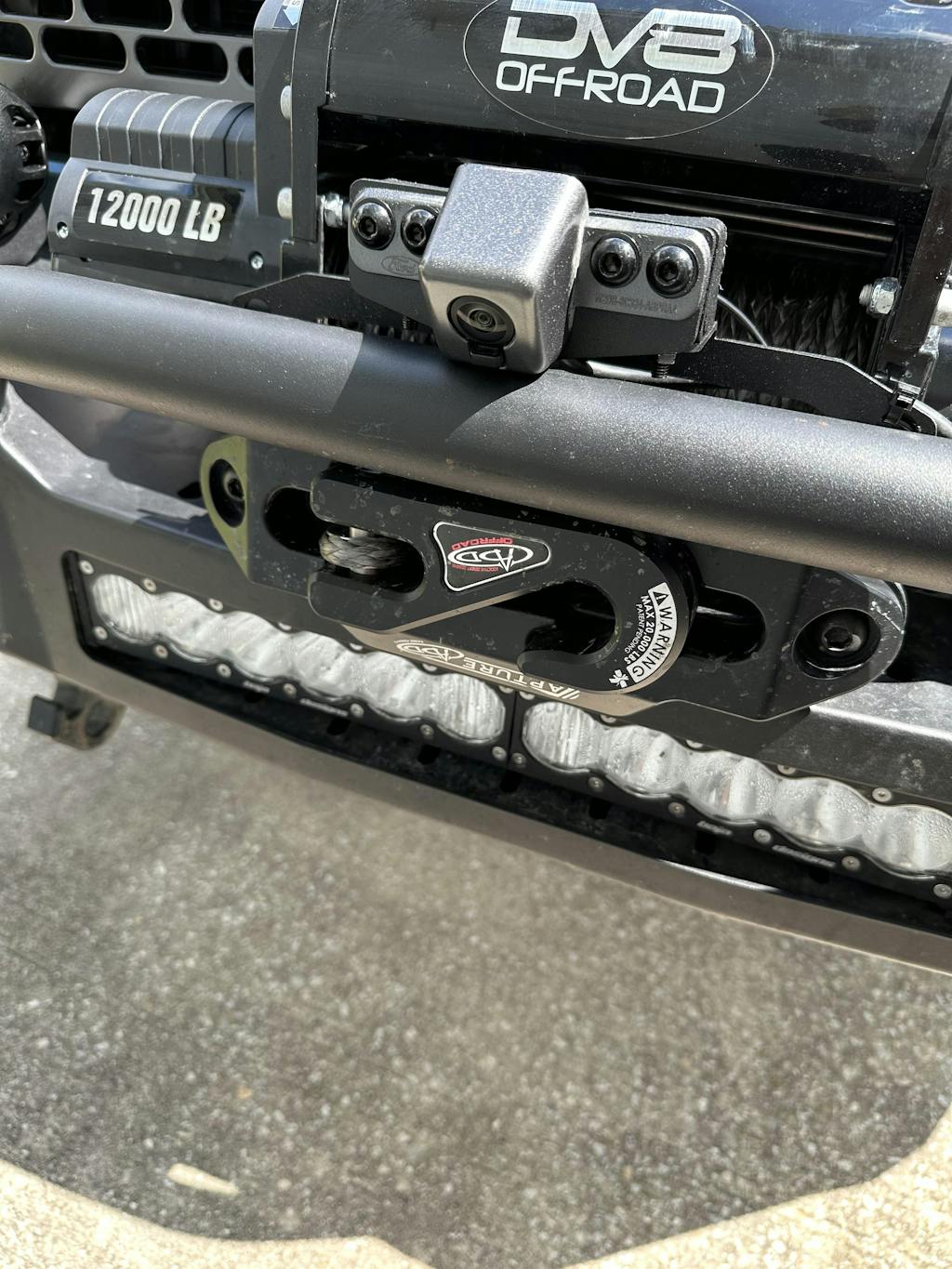 6th Gen Bronco Front Camera Bracket | Relocates Camera