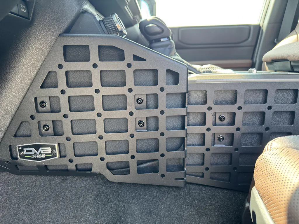 2024-2026 Land Cruiser Center Console Molle Panels | DV8 Offroad