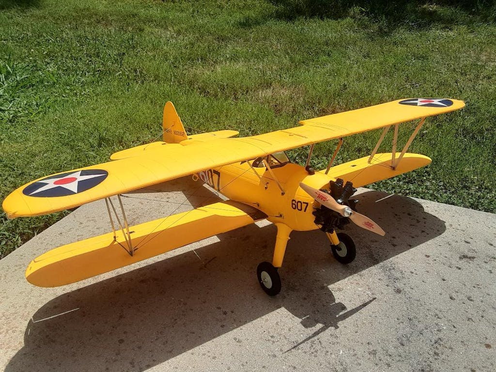 Dynam Stearman PT-17 Scale Engine