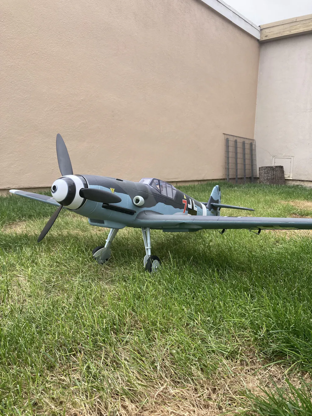 Dynam Messerschmitt BF-109 V2 4S RC Warbird 1300mm w/ Flaps