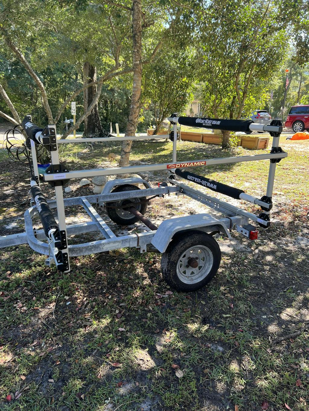 2 Boat Trailer Rack - Small – Dynamic Dollies & Racks