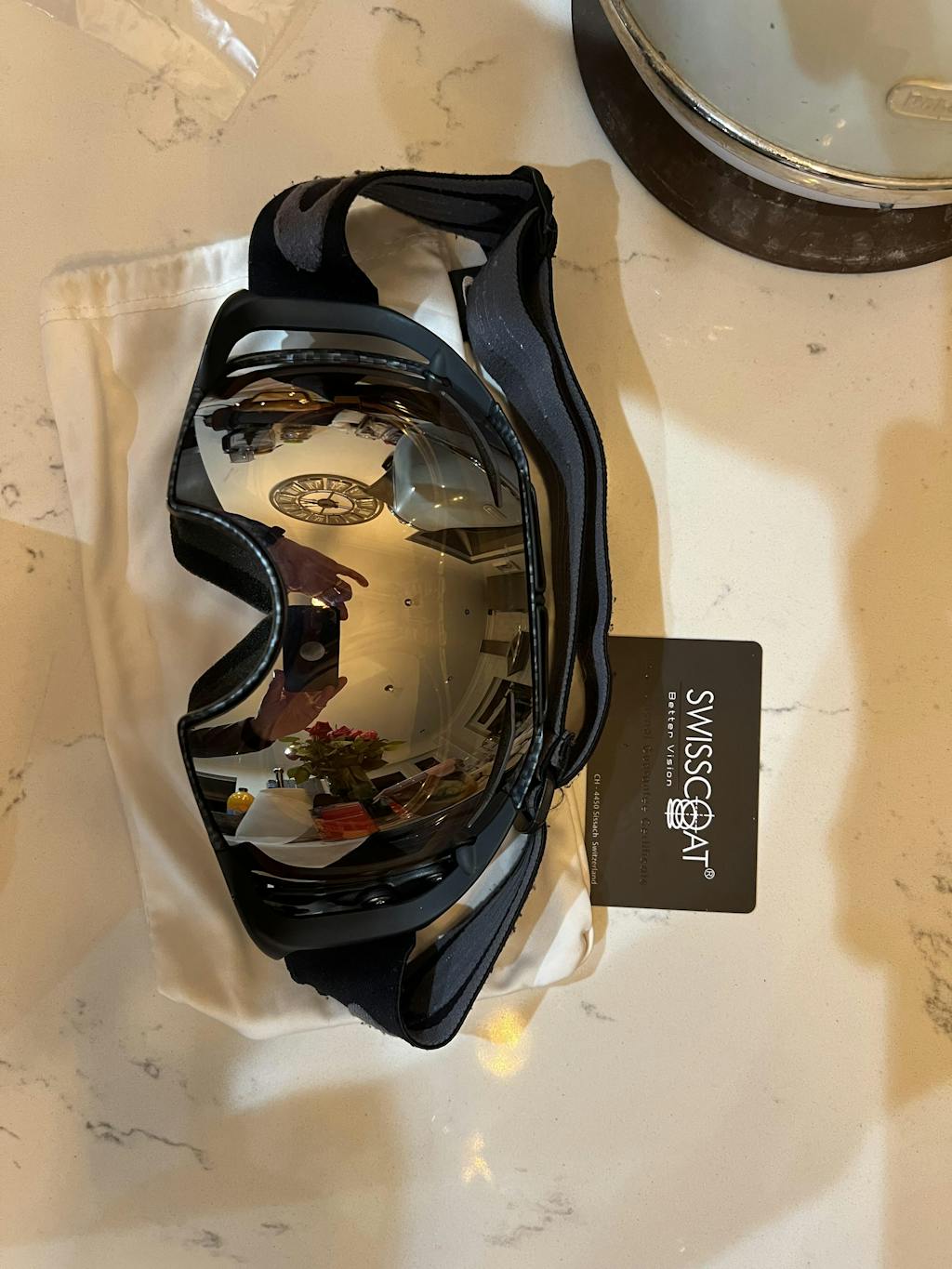 NEW Suction Cup Insert Prescription Snow Goggle | Adjustable | Clear ...