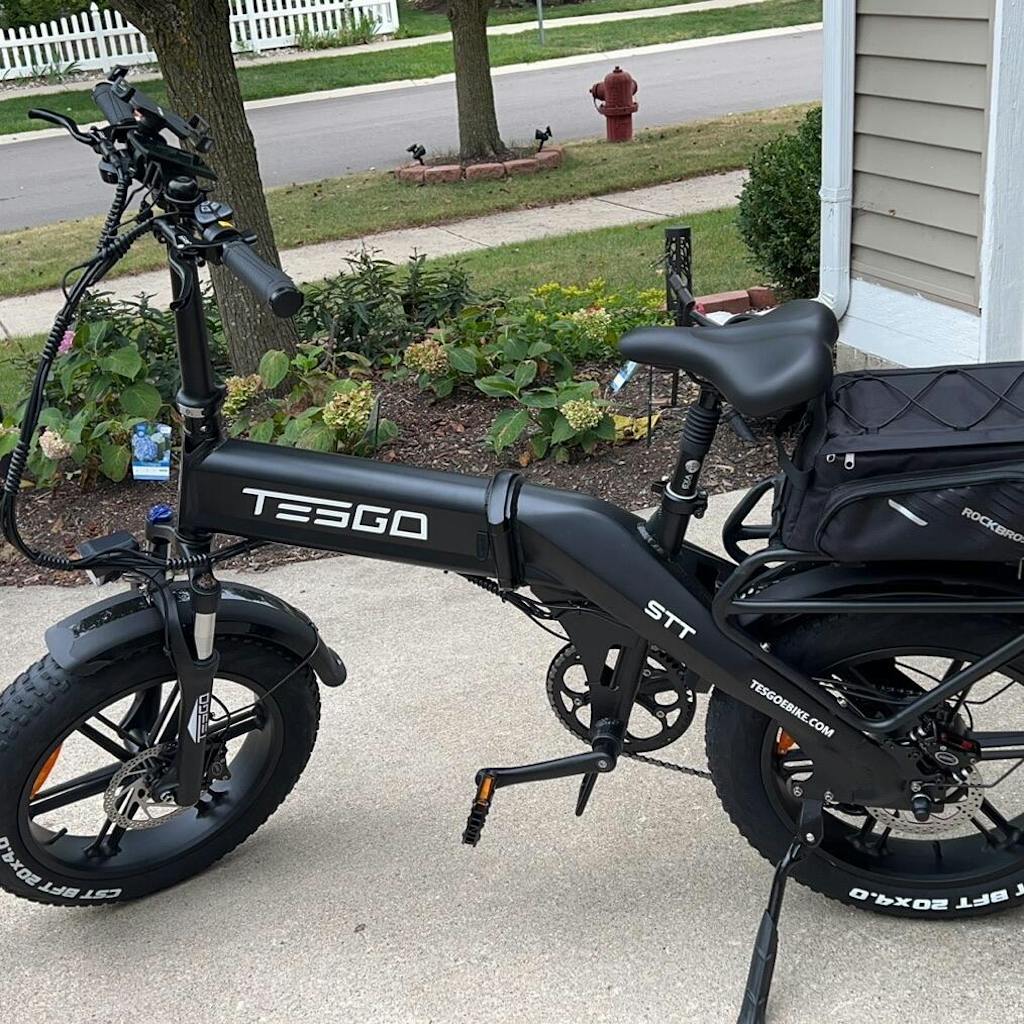 Tesgo Strength-STT - 1000W Folding Fat Tire Electric Bike