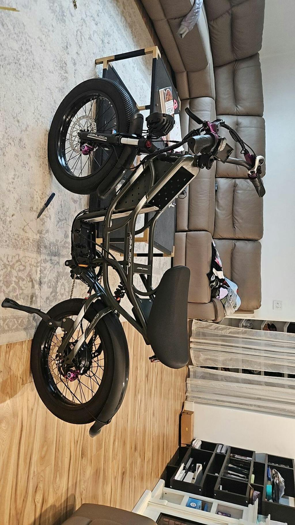 Eahora Cupid | 500W 32Kmh 170Km Full Suspension | Ebike with Full Racks – Eahora Canada