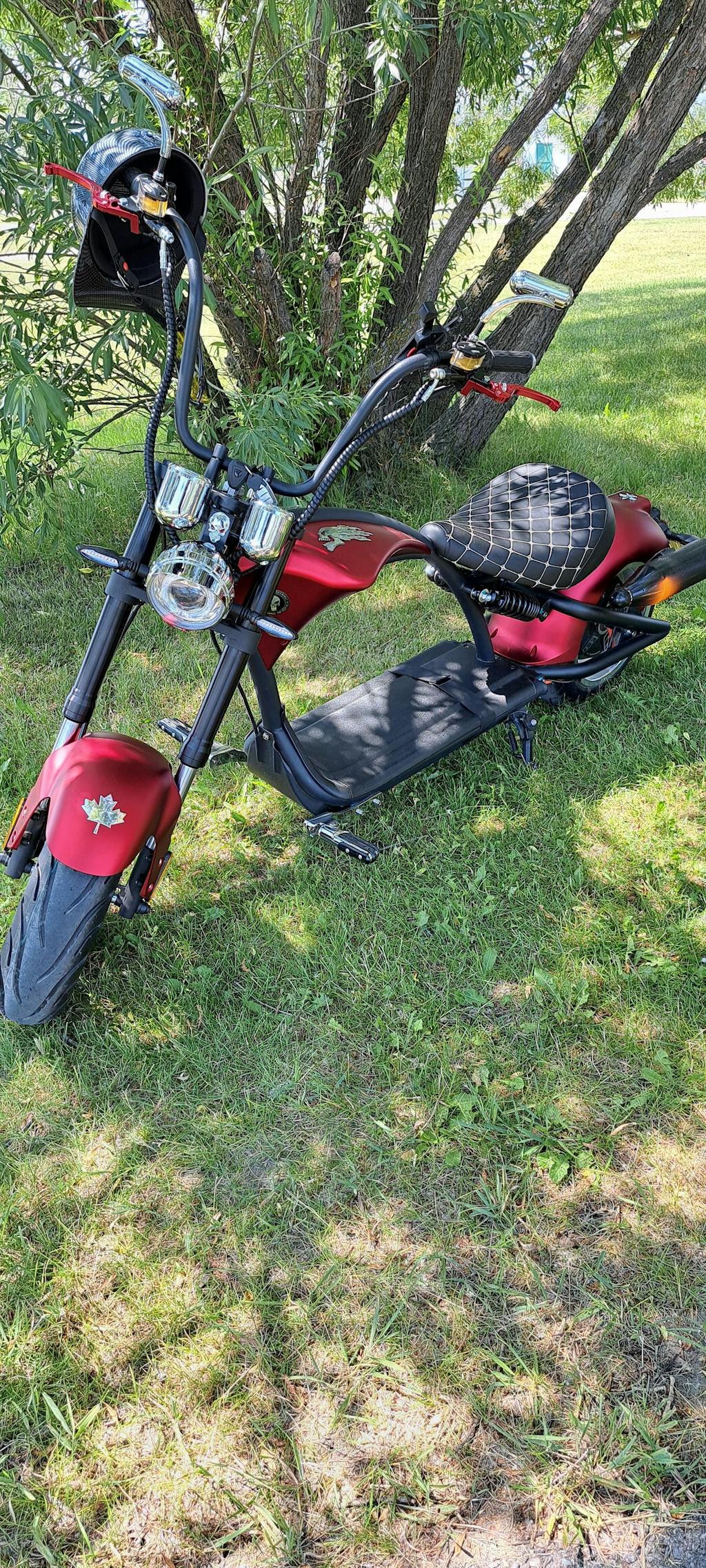 2000W Chopper Electric Scooter - Eahora Emars M1P Apple Green – Eahora ...