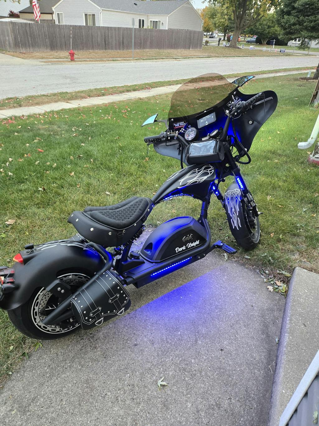 Eahora M1PS Sidecar Set: Chopper Scooter, Black – Eahora Scooter