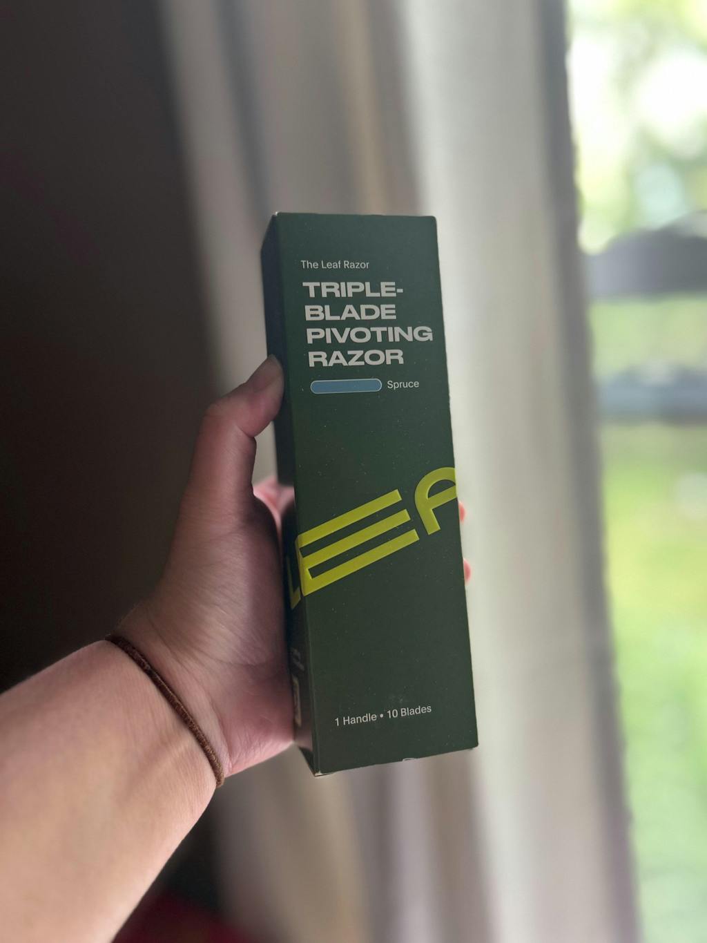 Pivoting Head Stainless Steel Razor - Sustainable Razor - Leaf Shave ...