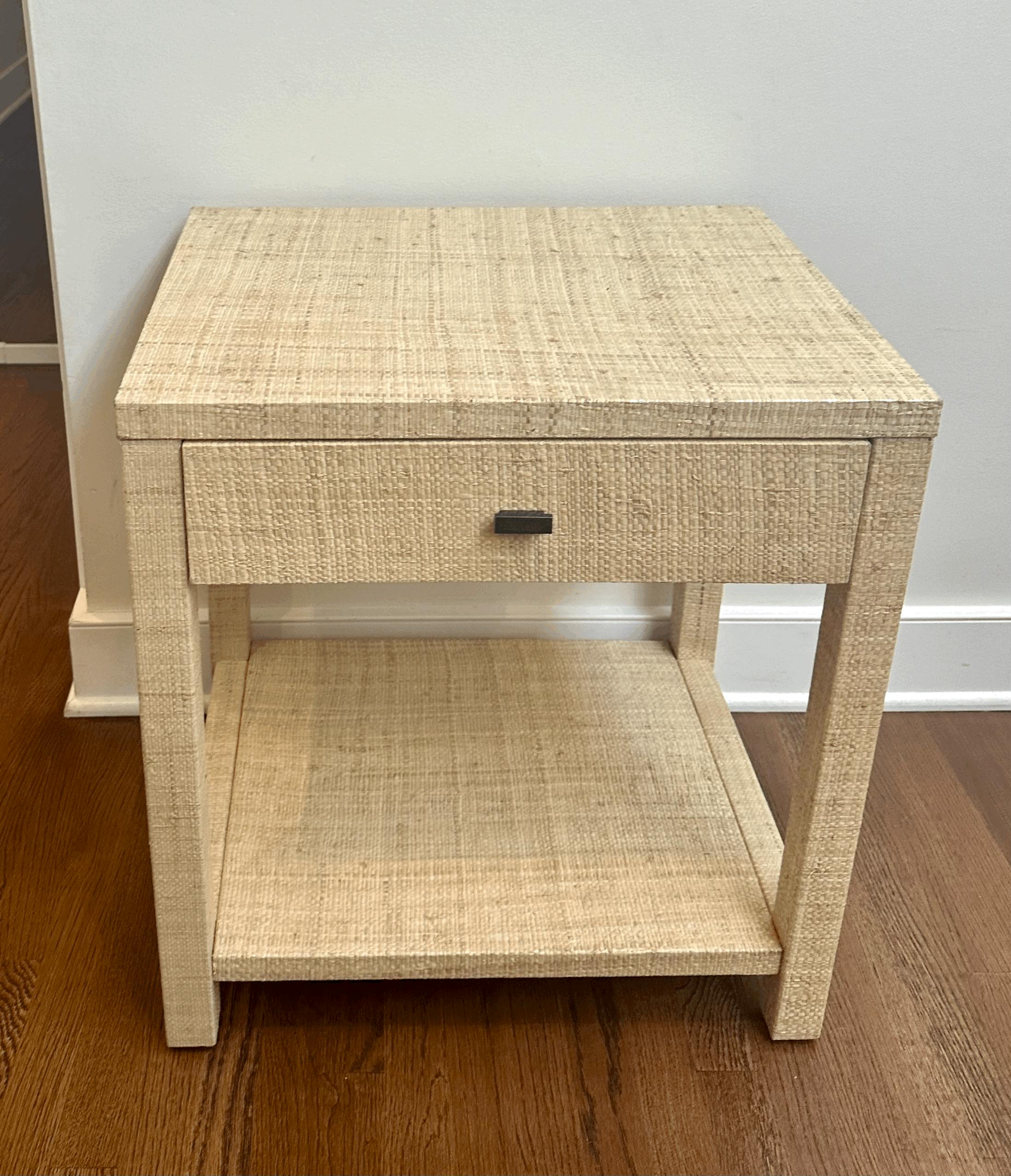 Gia Raffia Nightstand: Stylish and Functional Bedroom Furniture – East ...