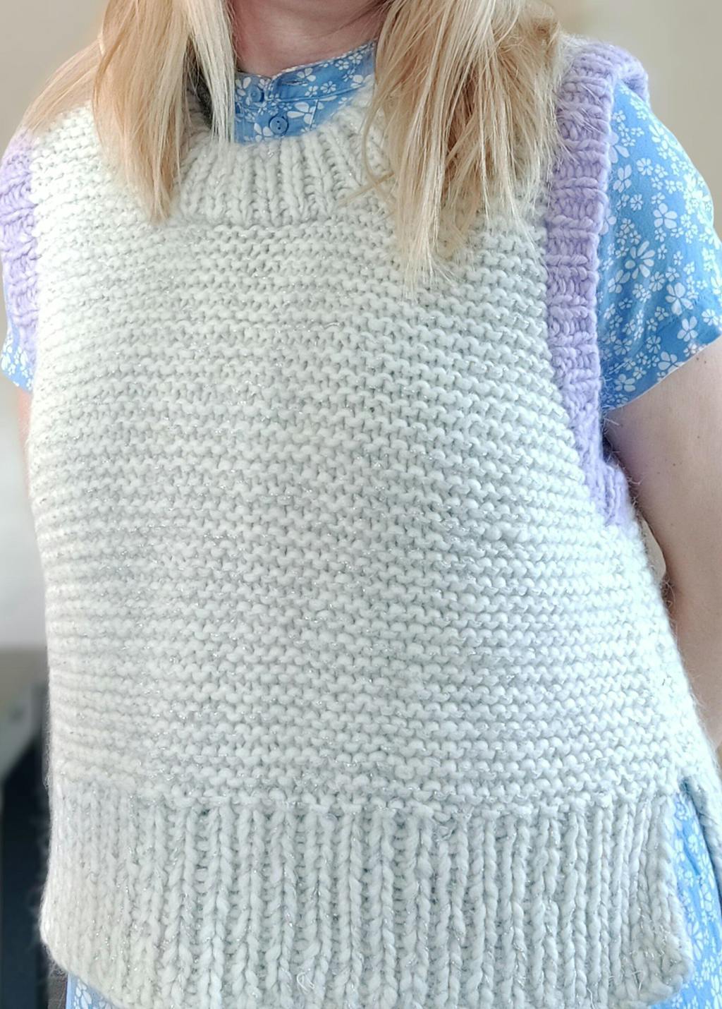 Ultra Easy Slipover – easy as knit